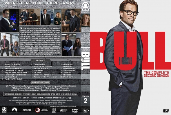 CoverCity - DVD Covers & Labels - Bull - Season 2