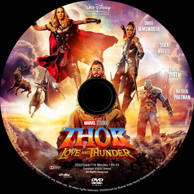 CoverCity - DVD Covers & Labels - Thor: Love and Thunder