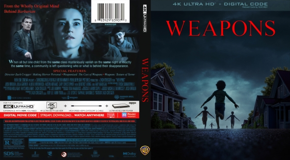 CoverCity - DVD Covers & Labels - Weapons (2025)