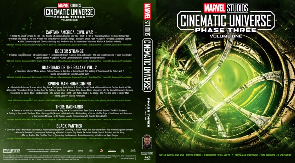 CoverCity - DVD Covers & Labels - Marvel Cinematic Universe - Phase 3; Vol. 1