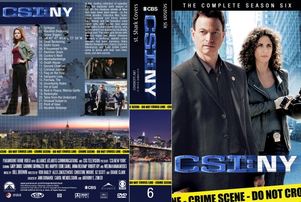 CoverCity - DVD Covers & Labels - CSI NY - Season 6