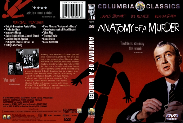 CoverCity - DVD Covers & Labels - Anatomy of a Murder