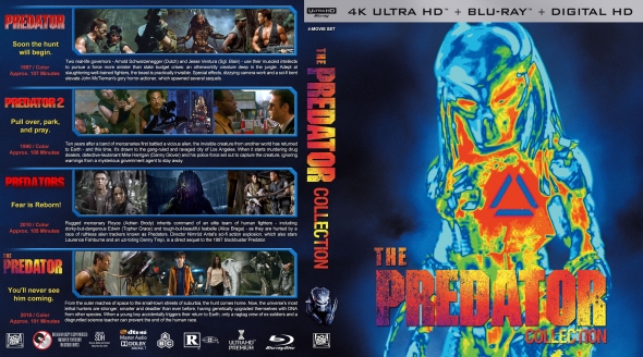 CoverCity - DVD Covers & Labels - The Predator Collection 4K