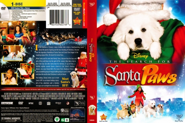 CoverCity - DVD Covers & Labels - The Search for Santa Paws
