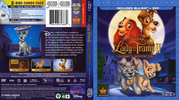 CoverCity - DVD Covers & Labels - Lady and the Tramp II: Scamp's Adventure