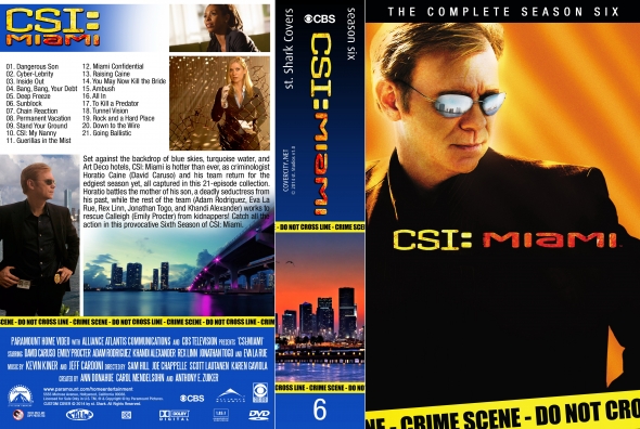 CoverCity - DVD Covers & Labels - CSI Miami - Season 6