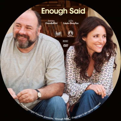 Enough Said Dvd Cover