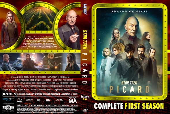 CoverCity - DVD Covers & Labels - Star Trek: Picard - Season 1