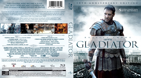 CoverCity - DVD Covers & Labels - Gladiator