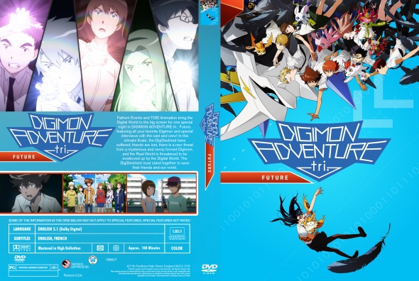 CoverCity - DVD Covers & Labels - Digimon Adventure Tri. Future
