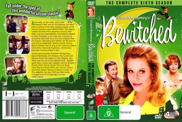 CoverCity - DVD Covers & Labels - Bewitched - Season 6