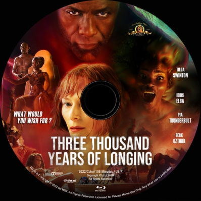 CoverCity - DVD Covers & Labels - Three Thousand Years of Longing
