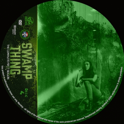 CoverCity - DVD Covers & Labels - Swamp Thing - Season 1; disc 4