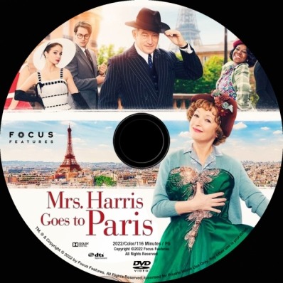 CoverCity - DVD Covers & Labels - Mrs Harris Goes to Paris