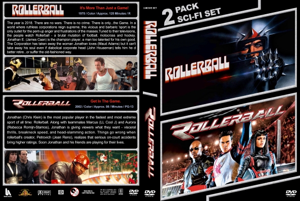 CoverCity - DVD Covers & Labels - Rollerball Double Feature