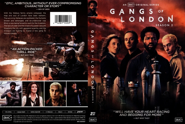 CoverCity - DVD Covers & Labels - Gangs of London - Season 2