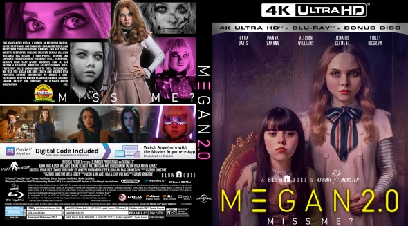 CoverCity - DVD Covers & Labels - M3GAN 2.0 4K