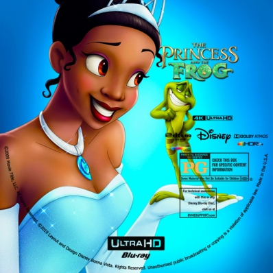 CoverCity - DVD Covers & Labels - The Princes and the Frog 4K
