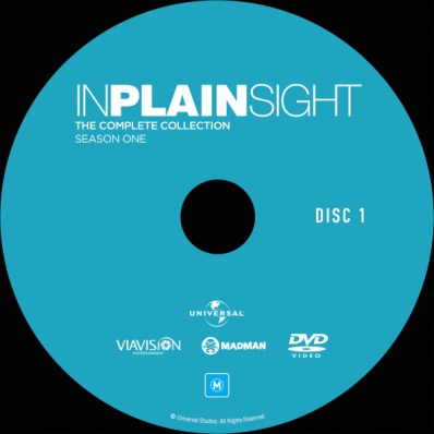 CoverCity - DVD Covers & Labels - In Plain Sight - Season One; disc 1
