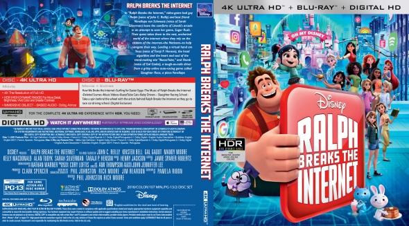 CoverCity - DVD Covers & Labels - Ralph Breaks the Internet 4K