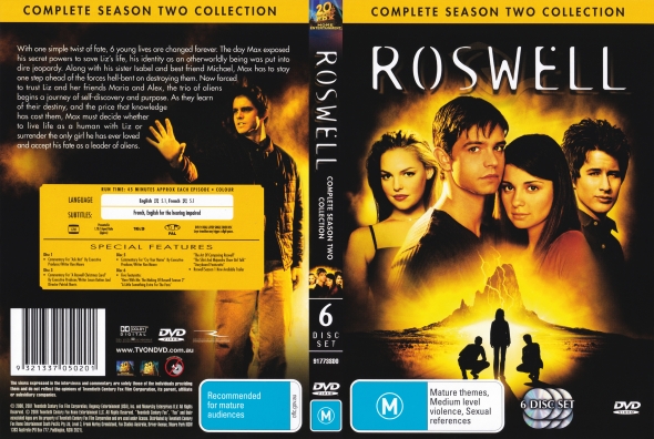 CoverCity - DVD Covers & Labels - Roswell - Season 2