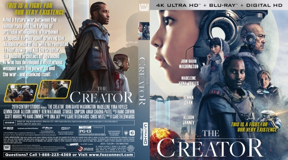 CoverCity - DVD Covers & Labels - The Creator 4K