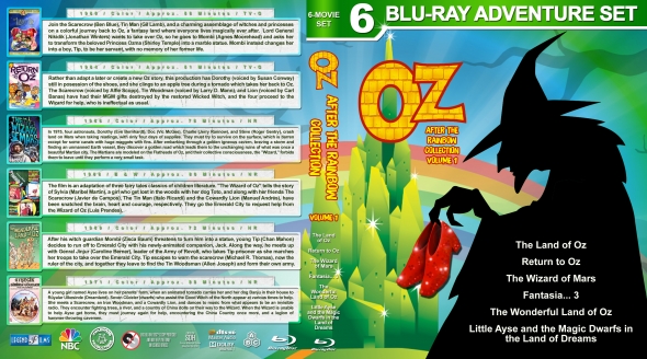 CoverCity - DVD Covers & Labels - Oz After the Rainbow Collection ...