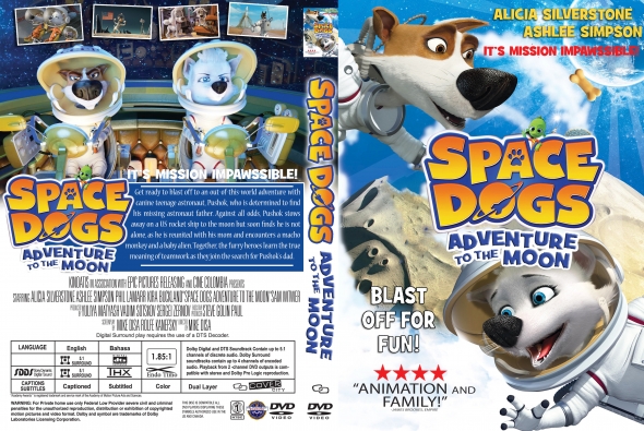 CoverCity - DVD Covers & Labels - Space Dogs Adventure to the Moon