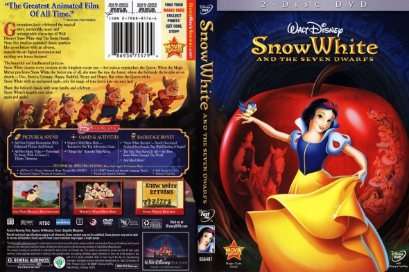 Snow White Dvd Cover