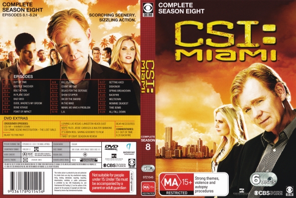 CoverCity - DVD Covers & Labels - CSi: Miami - Season 8
