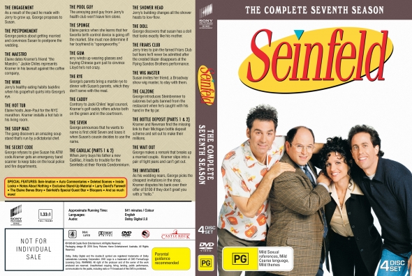 CoverCity - DVD Covers & Labels - Seinfeld - Season 7