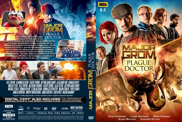 CoverCity - DVD Covers & Labels - Major Grom: Plague Doctor