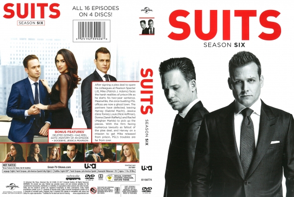 CoverCity - DVD Covers & Labels - Suits - Season 6