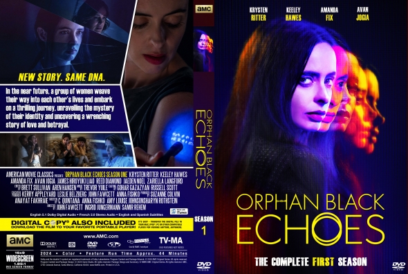 CoverCity - DVD Covers & Labels - Orphan Black: Echoes - Season 1 CoverCity - DVD Covers & Labels - Orphan Black: Echoes - Season 1