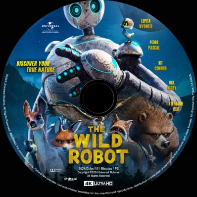 CoverCity - DVD Covers & Labels - The Wild Robot (4K)