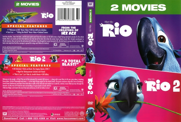 Portada Del Dvd De Río