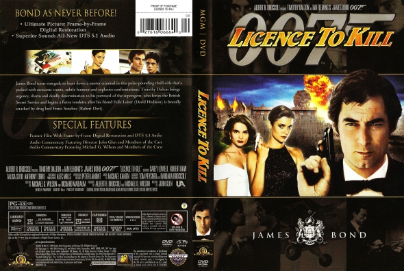 License To Kill Dvd Cover