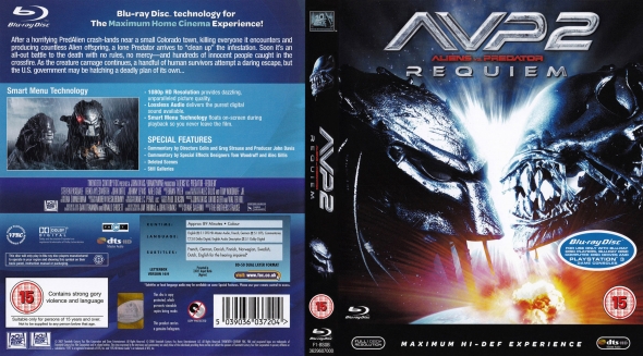 CoverCity - DVD Covers & Labels - Aliens vs Predator - Requiem