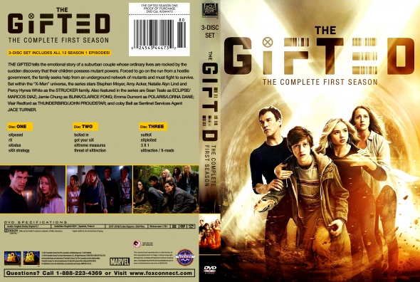 CoverCity - DVD Covers & Labels - The Gifted - Season 1