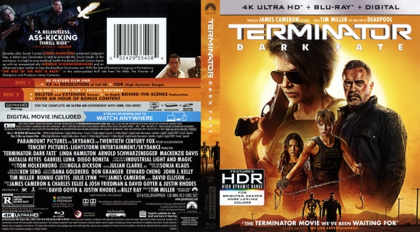 CoverCity - DVD Covers & Labels - Terminator: Dark Fate 4K