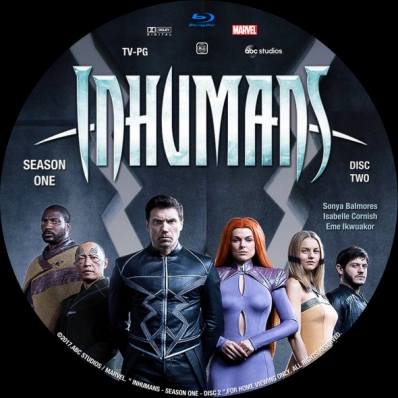 CoverCity - DVD Covers & Labels - Inhumans - Season 1; disc 2