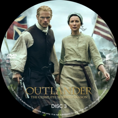 CoverCity - DVD Covers & Labels - Outlander - Season 7; disc 3