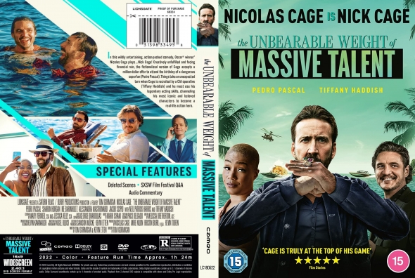 CoverCity - DVD Covers & Labels - The Unbearable Weight of Massive Talent
