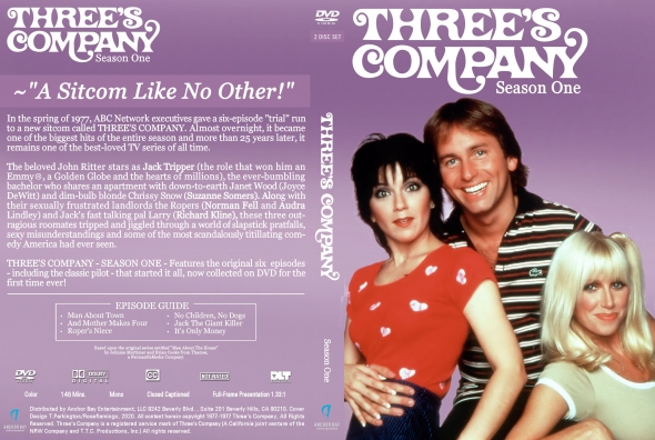 CoverCity - DVD Covers & Labels - Three's Company - Season 1