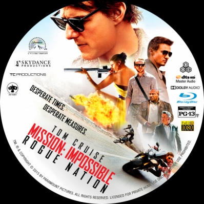 CoverCity - DVD Covers & Labels - Mission Impossible: Rogue Nation