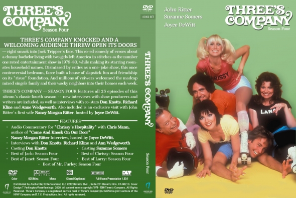 CoverCity - DVD Covers & Labels - Three's Company - Season 4