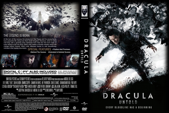 Dracula Untold Dvd Cover