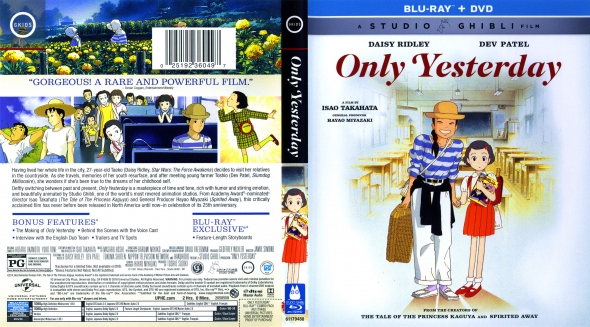 CoverCity - DVD Covers & Labels - Only Yesterday