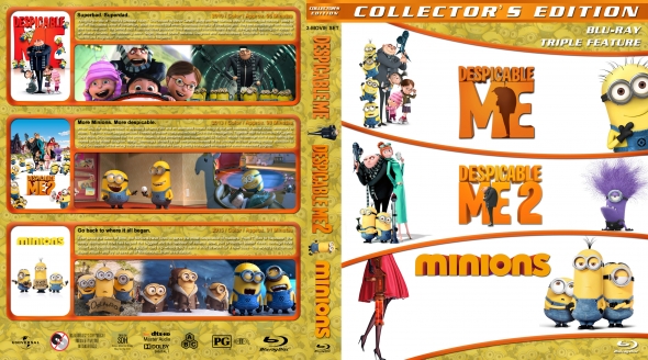 CoverCity - DVD Covers & Labels - Despicable Me / Despicable Me 2 ...