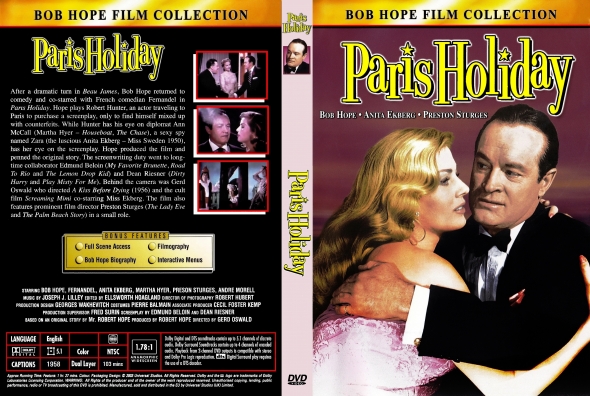 CoverCity - DVD Covers & Labels - Paris Holiday